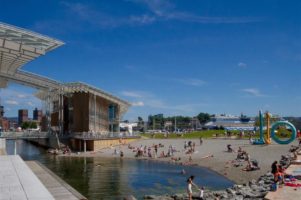 About Tjuvholmen City Beach
